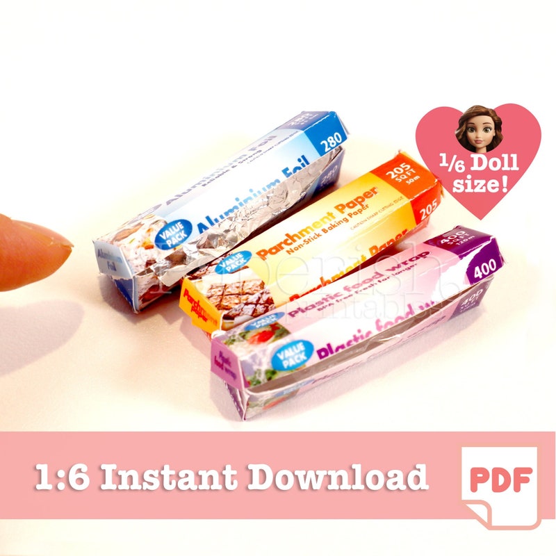Miniature Food Packaging - Etsy