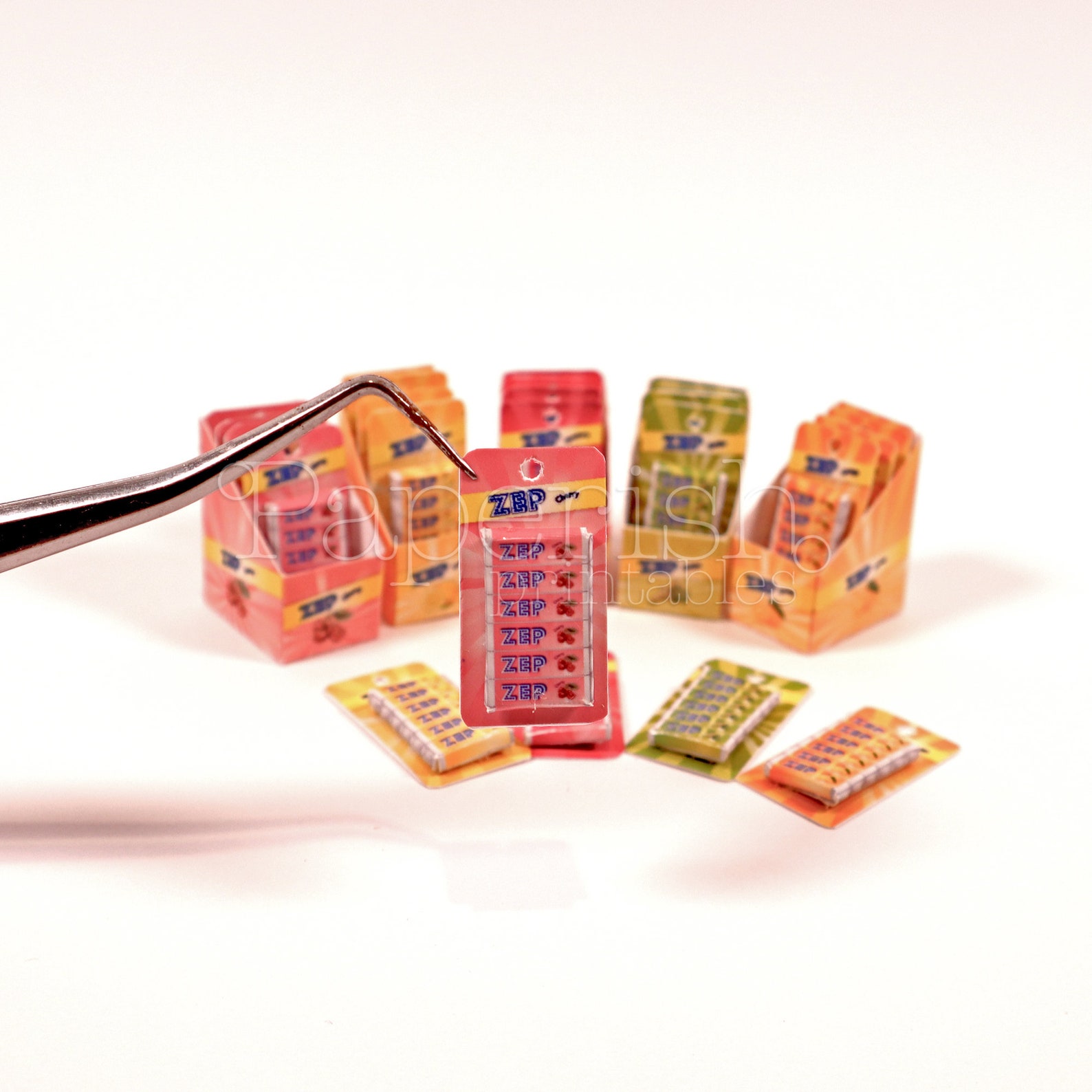 1/6 CANDY Tablets Miniature Printables | Doll Food Printables, Doll ...