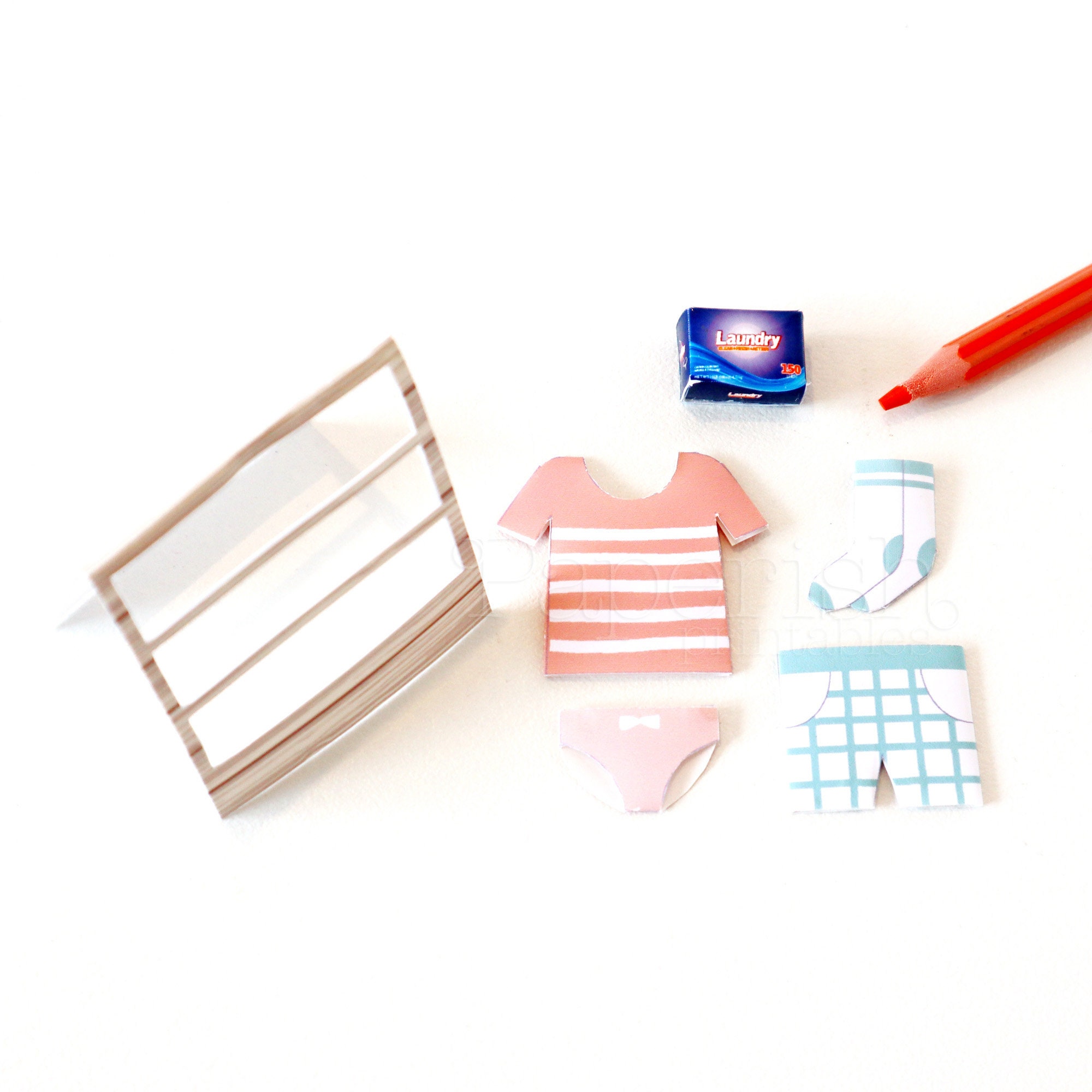 1/12 BLUE Washing Machine Miniature Printables | Dollhouse Miniatures ...