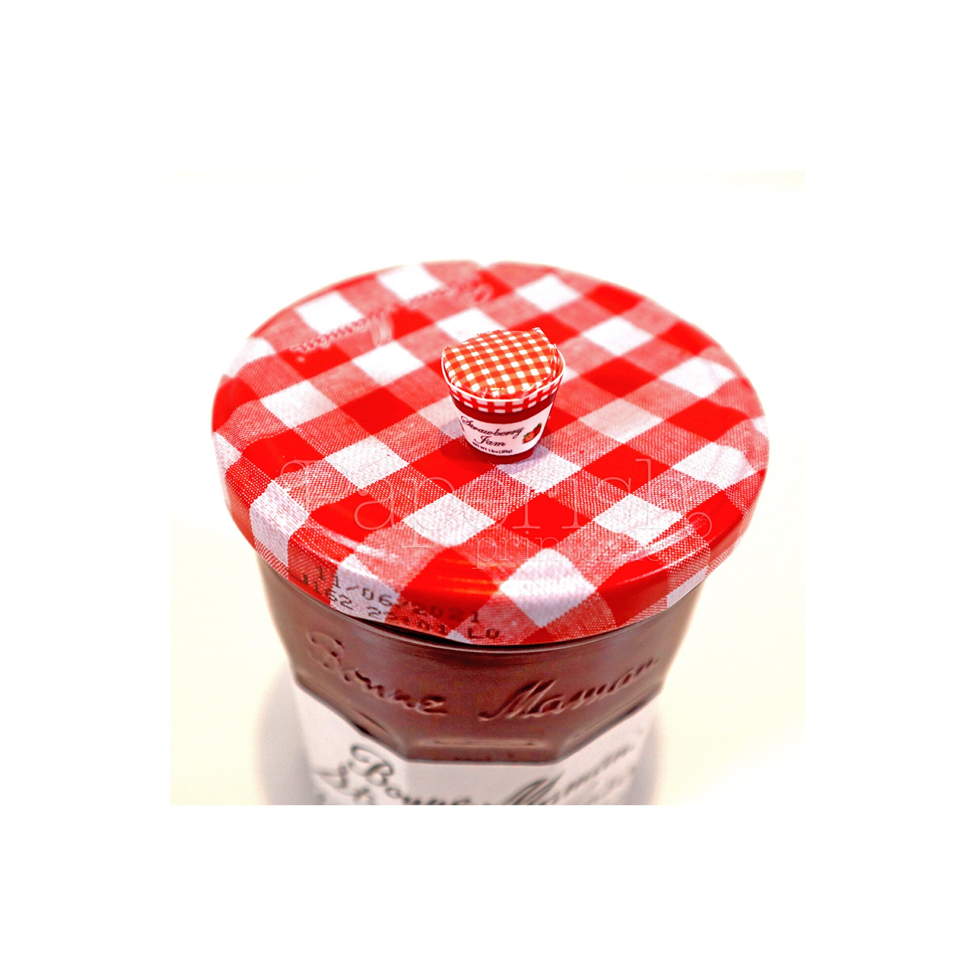 1/6 Scale JAM Miniature Printable | Doll Food Printables, Doll Food ...