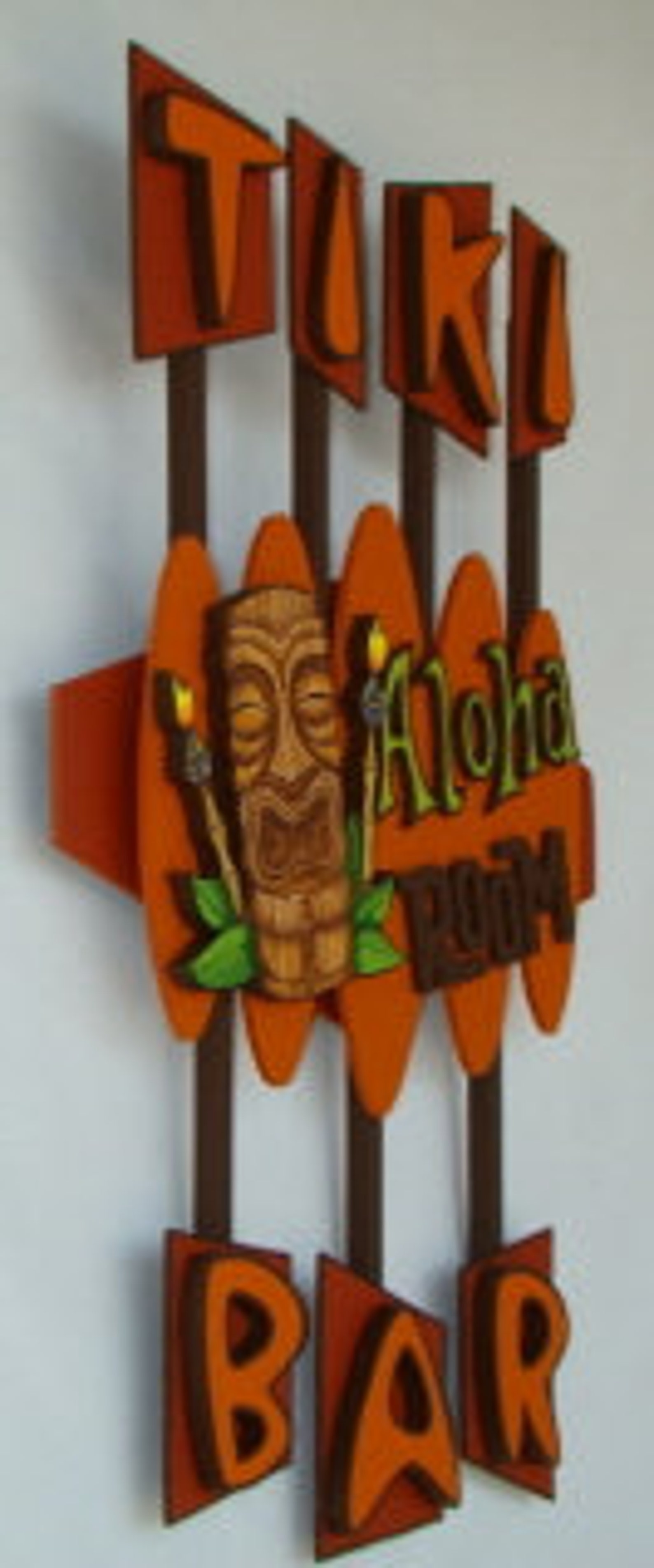 Personalized Custom Tiki Bar Sign or Painting, Mid Century Modern Tiki ...