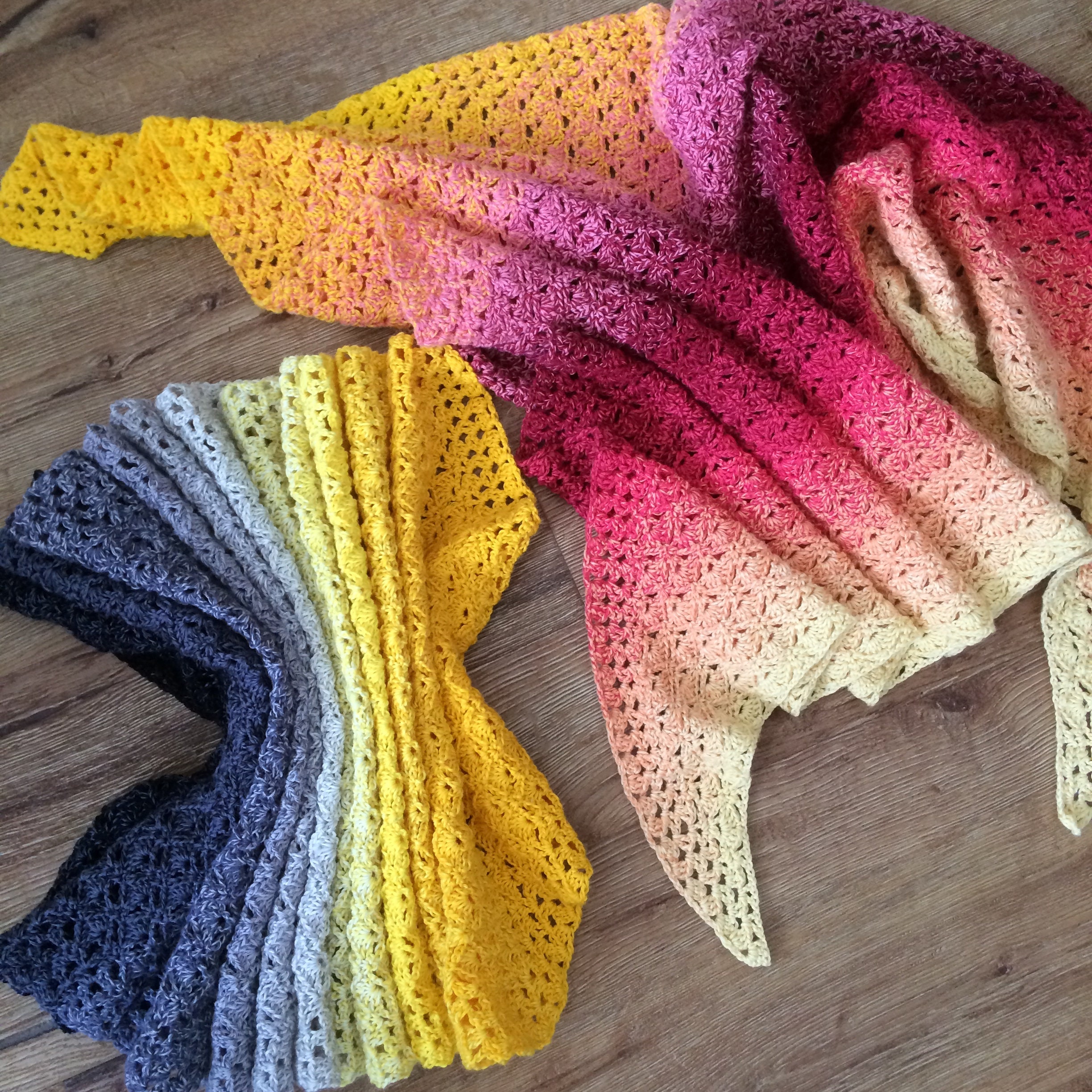 Two Sisters Shawl and Wrap Crochet Pattern, Using Scheepjes Whirl - Etsy