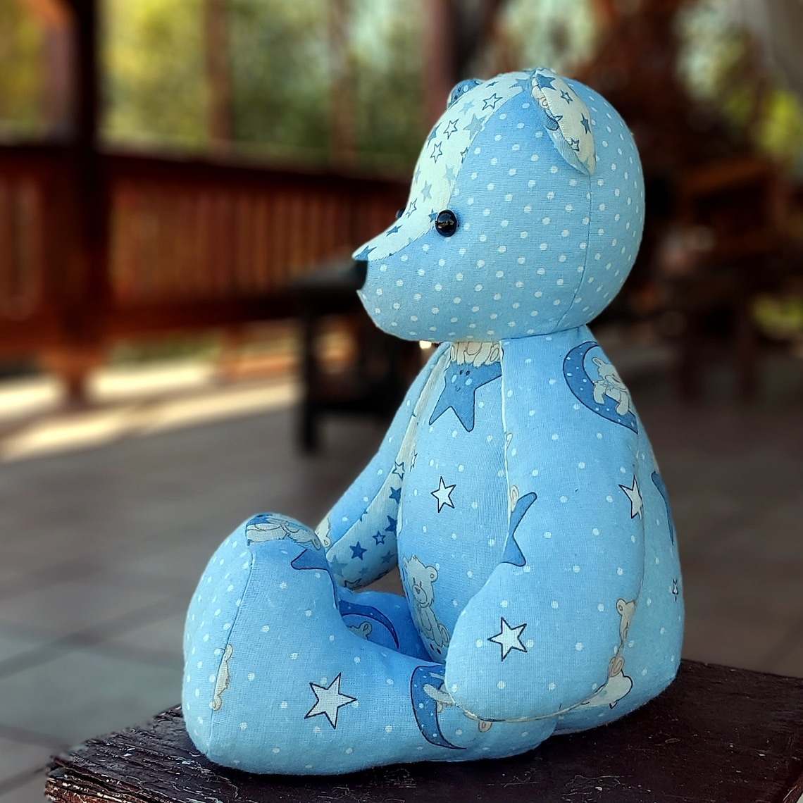 Memory Bear Pattern, Keepsake Bear Sewing Pattern, Teddy Bear, Stuffed ...