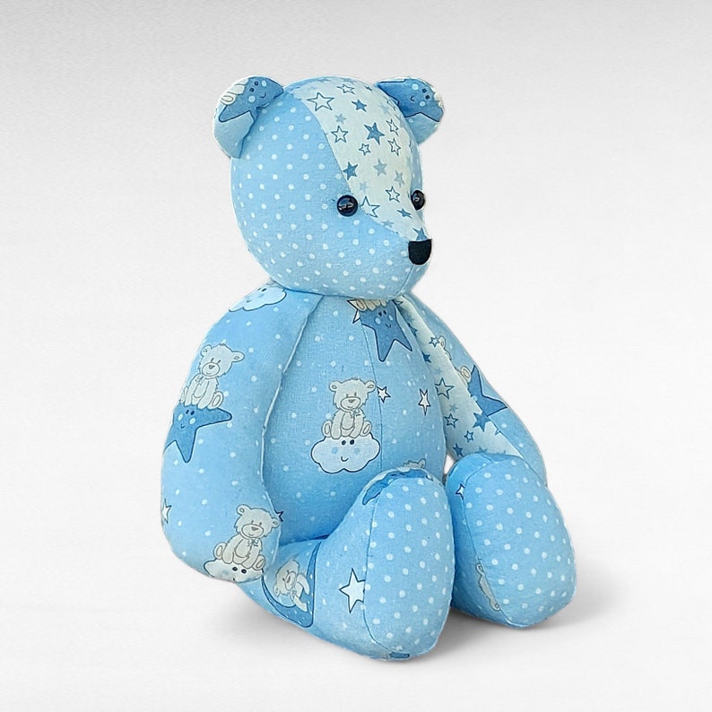 Memory Bear Pattern, Keepsake Bear Sewing Pattern, Teddy Bear, Stuffed ...