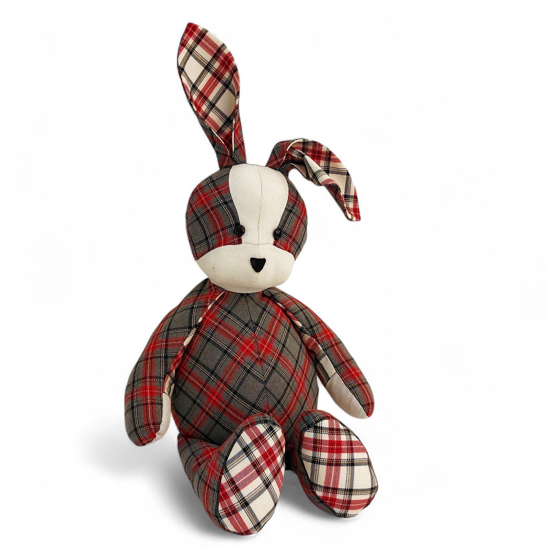 Memory Bunny Sewing Pattern, Keepsake Stuffed Animal (PDF Pattern) - Etsy