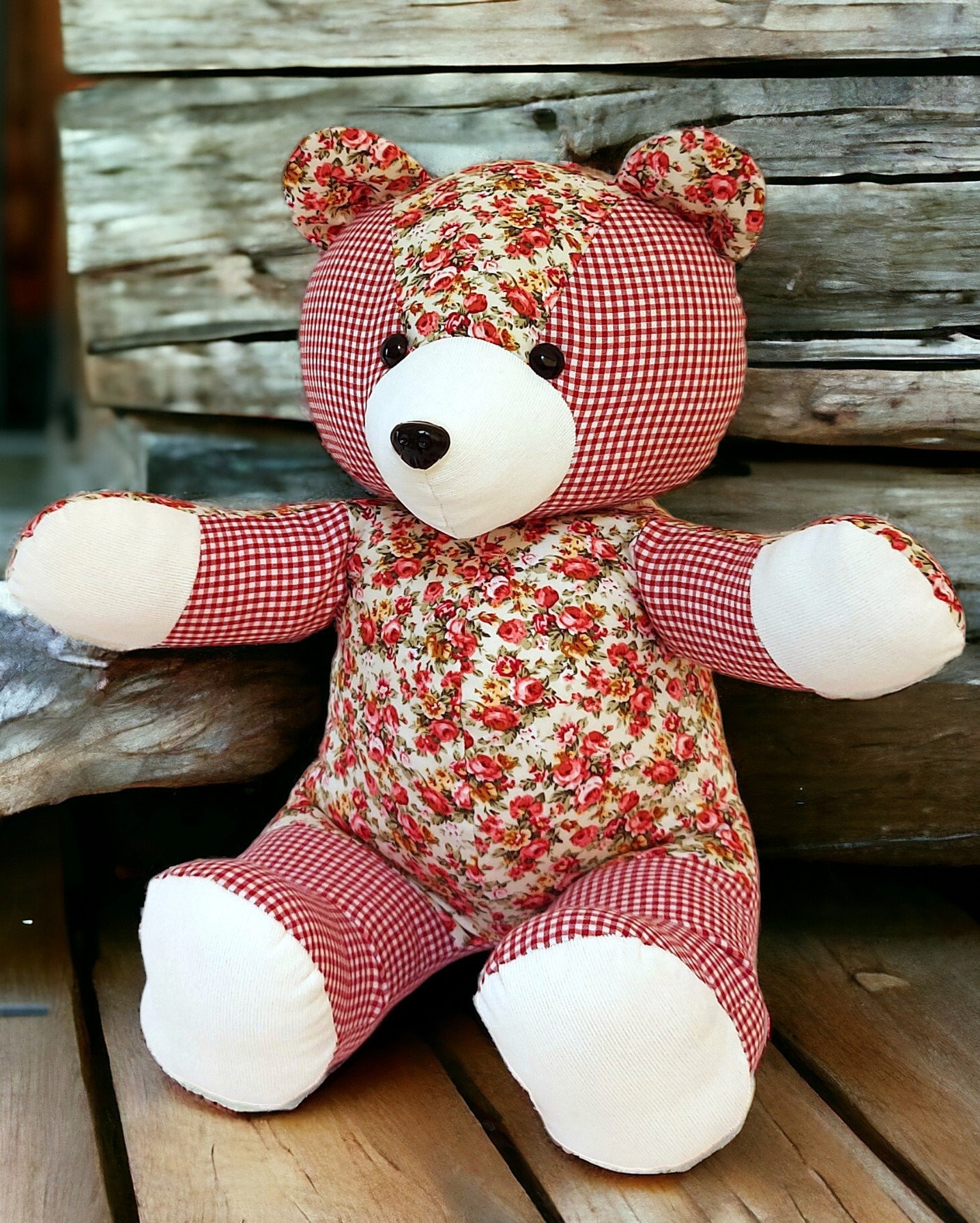 Memory Bear Pattern, Keepsake Bear Sewing Pattern, Teddy Bear, Stuffed ...