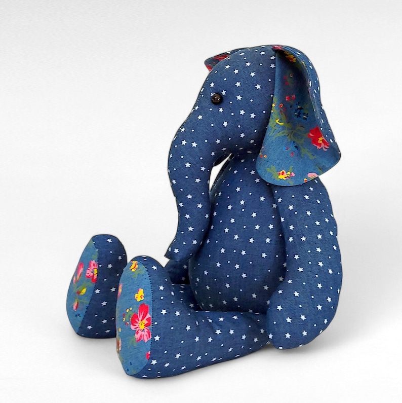 Memory Elephant Pattern 18": DIY Stuffed Animal Sewing (PDF Pattern) - Etsy