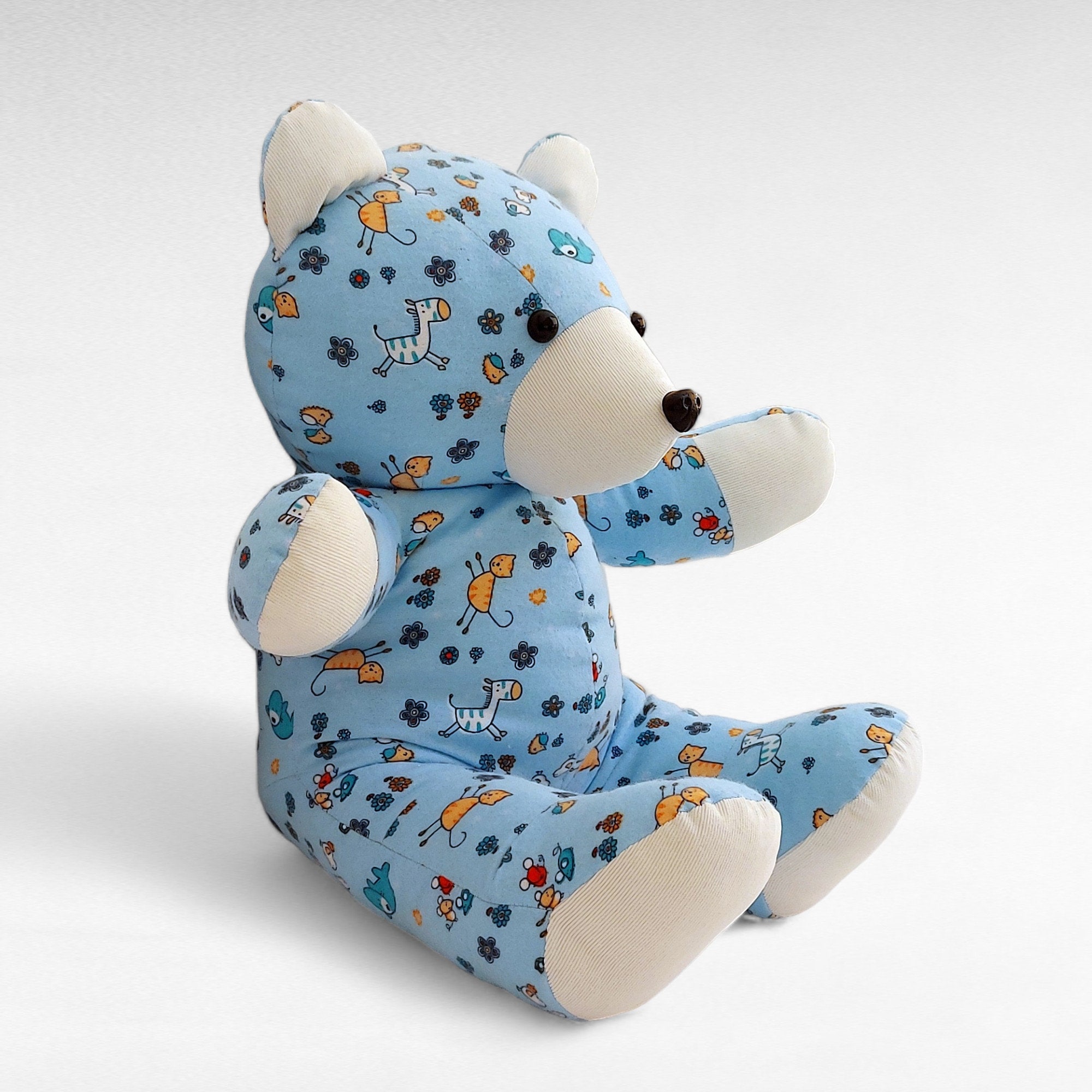 Memory Bear Pattern, Keepsake Bear Sewing Pattern, Teddy Bear, Stuffed ...