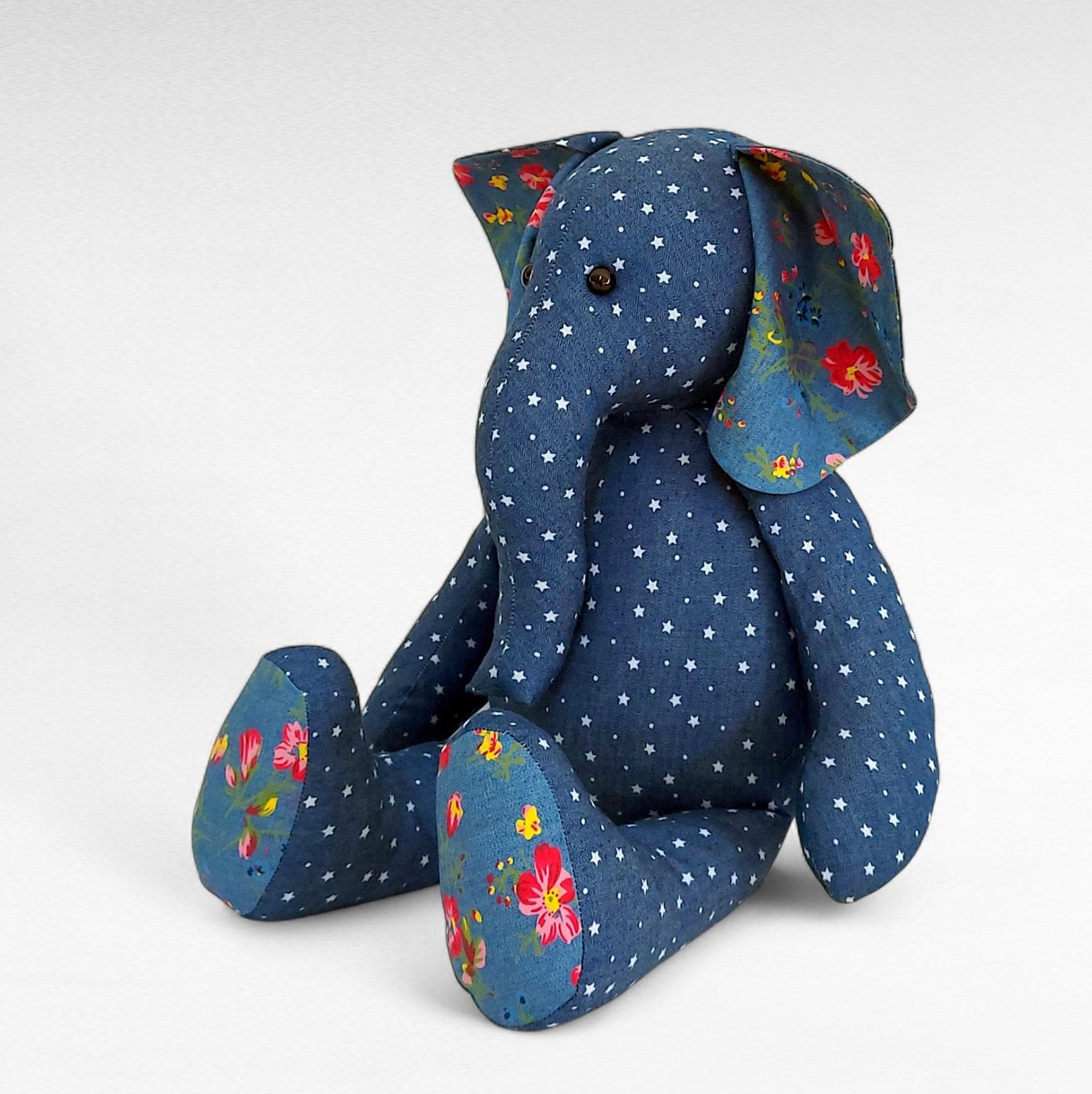 Memory Elephant Pattern 18": DIY Stuffed Animal Sewing (PDF Pattern) - Etsy