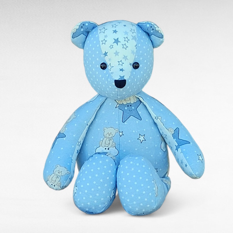 Memory Bear Pattern, Keepsake Bear Sewing Pattern, Teddy Bear, Stuffed ...