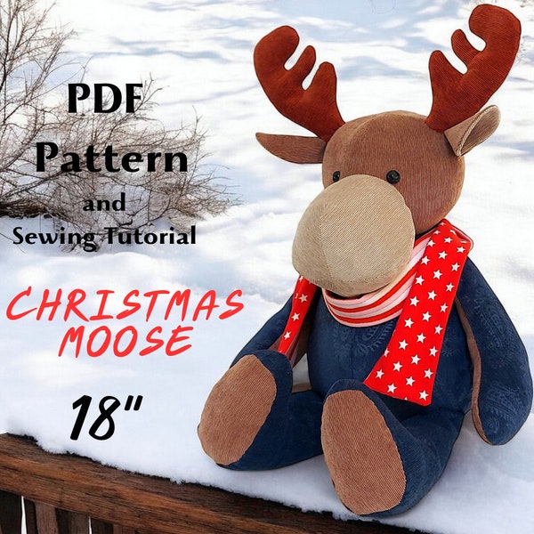 Christmas Pin Moose - Etsy
