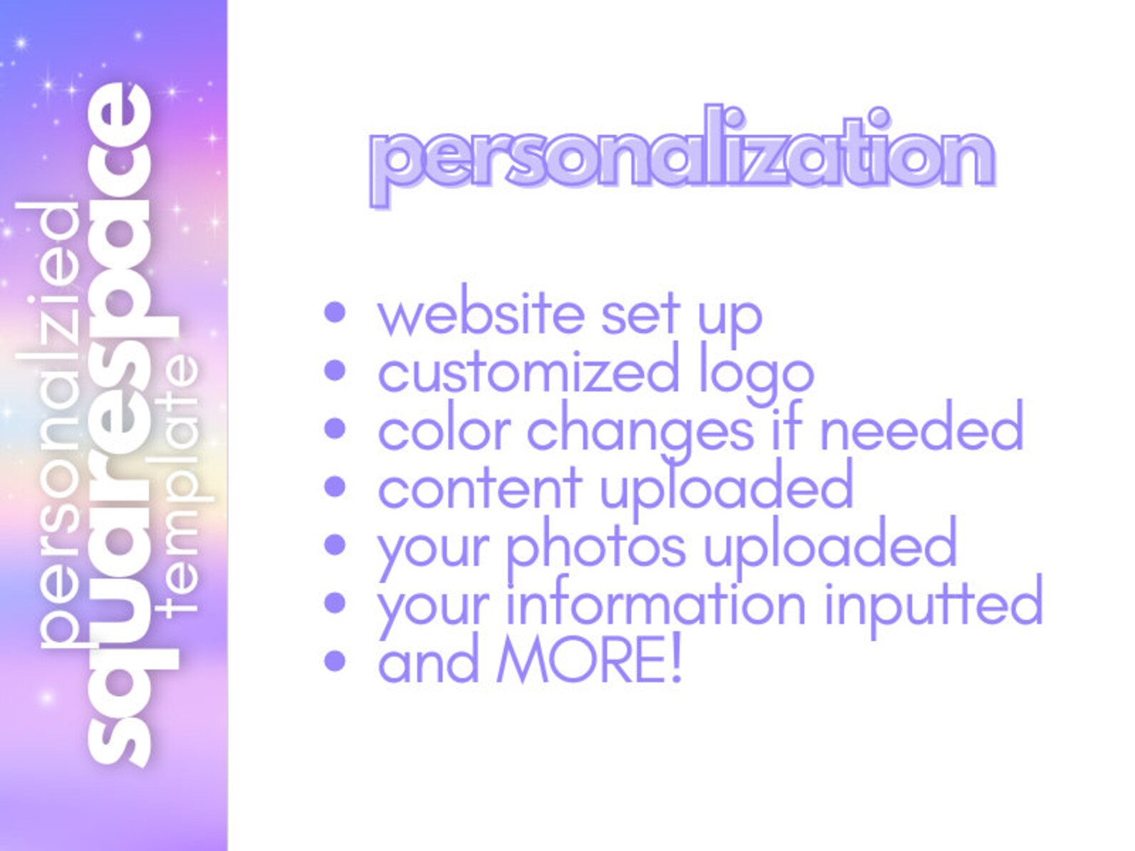 Squarespace Template Customization - Etsy