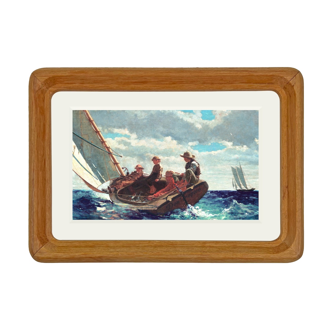Wooden Picture Frame - Beveled - Etsy