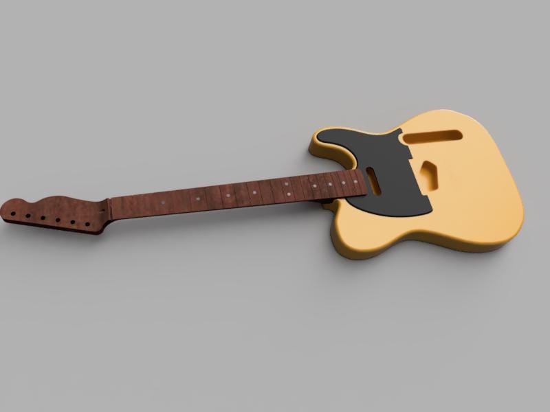 Fender Telecaster Vintage '52 Cnc File - Etsy