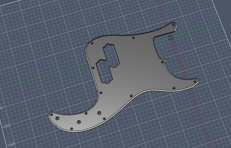 Fender Precision Bass Cnc Model - Etsy