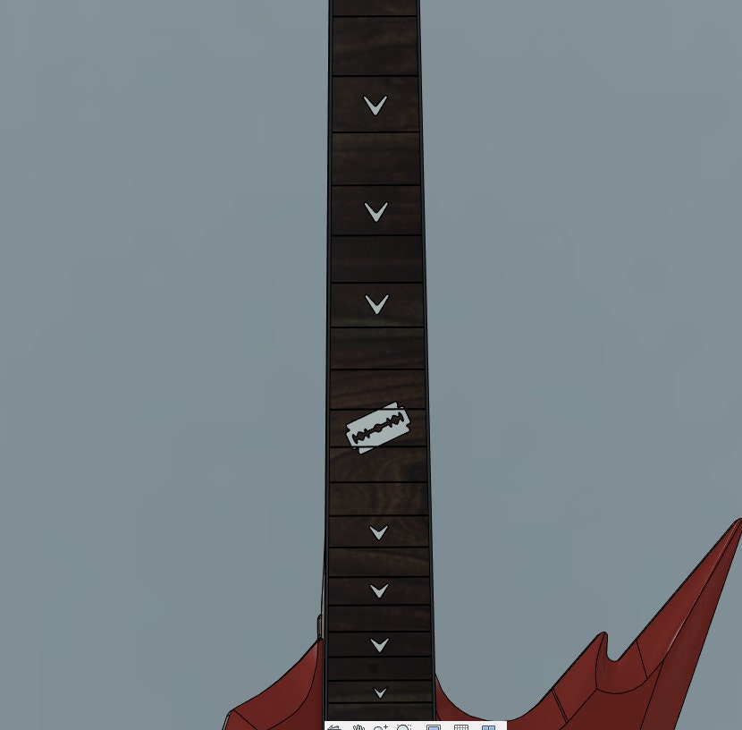 Dean ML Dime Razorback Model for Cnc - Etsy