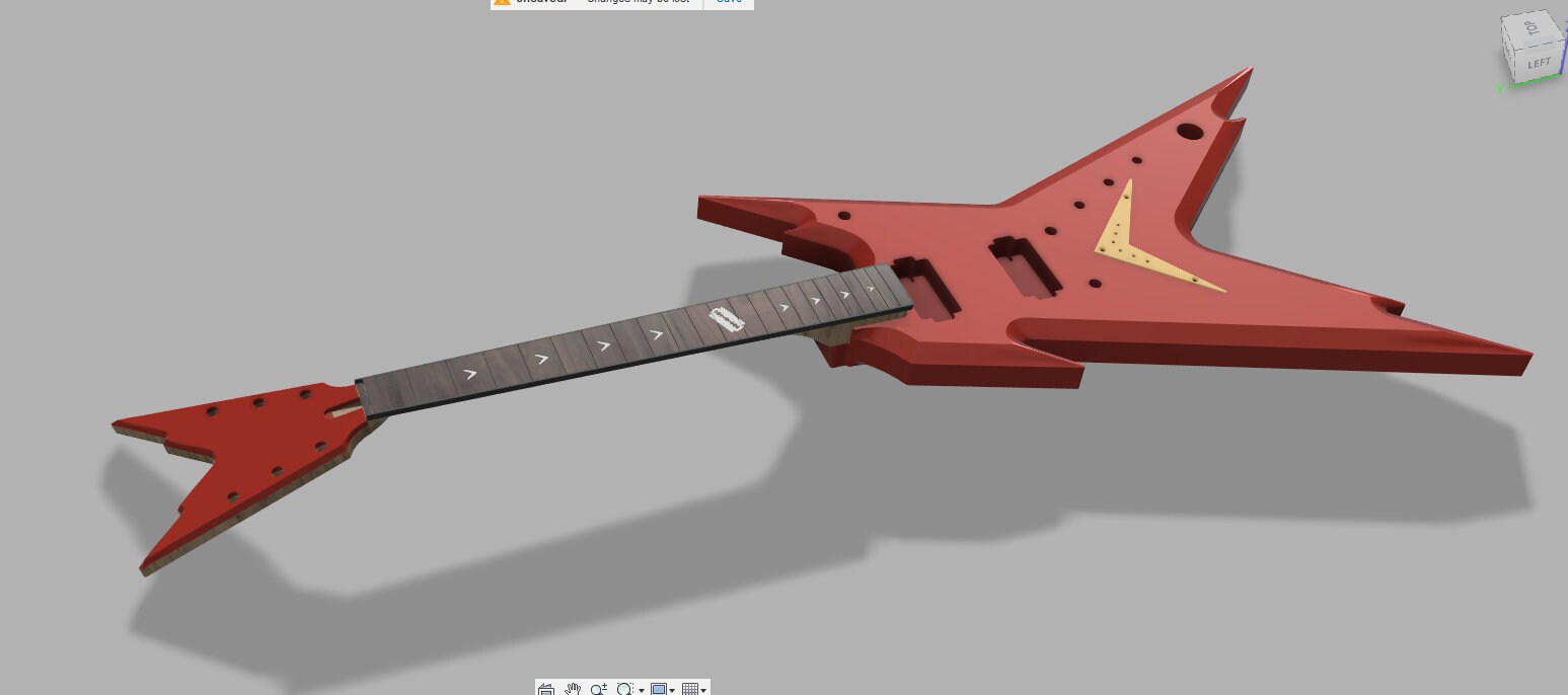 Dean ML Dime Razorback Model for Cnc - Etsy