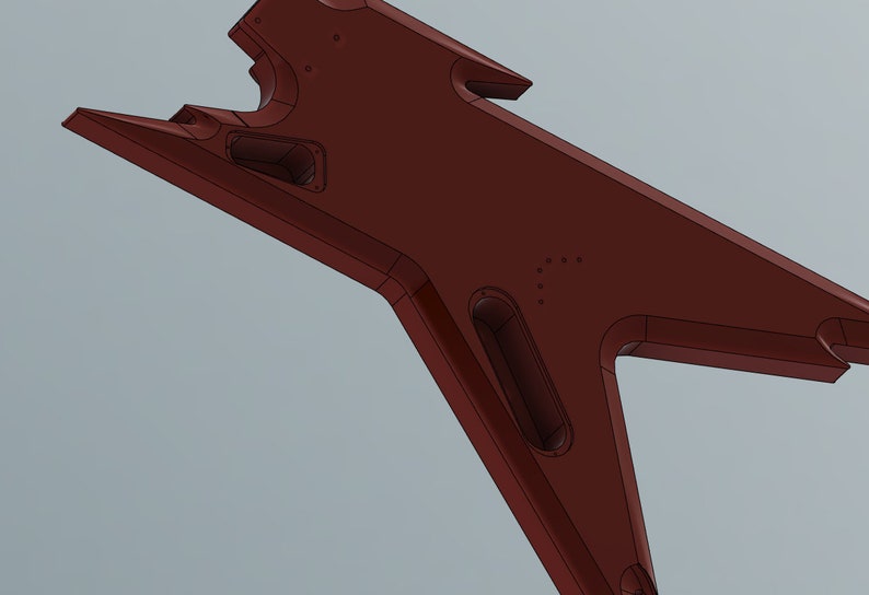 Dean ML Dime Razorback Model for Cnc - Etsy