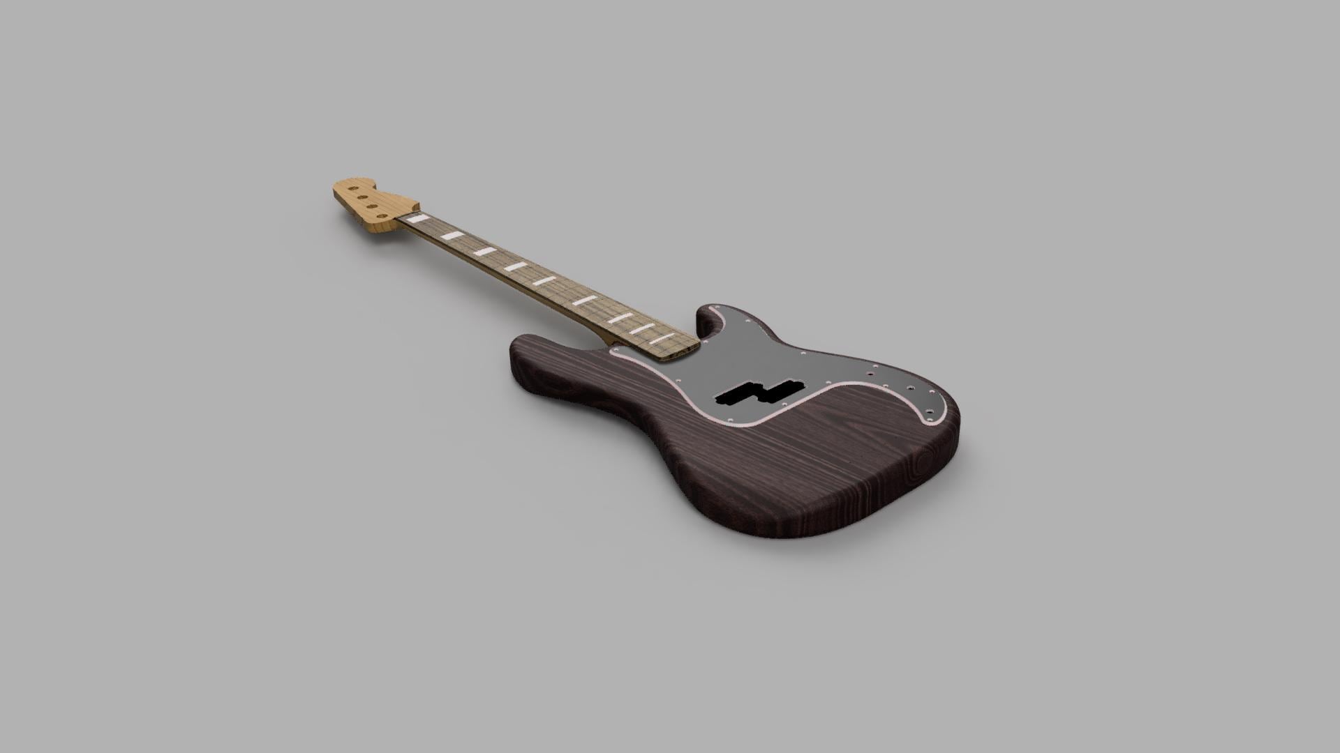 Fender Precision Bass Cnc Model - Etsy