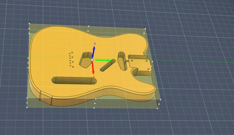 Fender Telecaster Vintage '52 Cnc File - Etsy