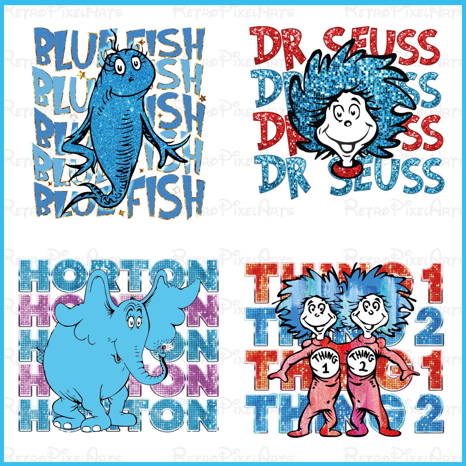 Dr Suess Png Bundle, Dr.suess Png Sublimation, Dr.suess Day Png, Dr ...