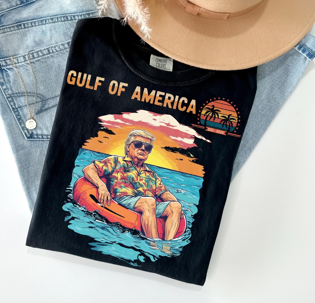 Trump Gulf of America Png, Trump Chillin' at the Gulf of America Png ...