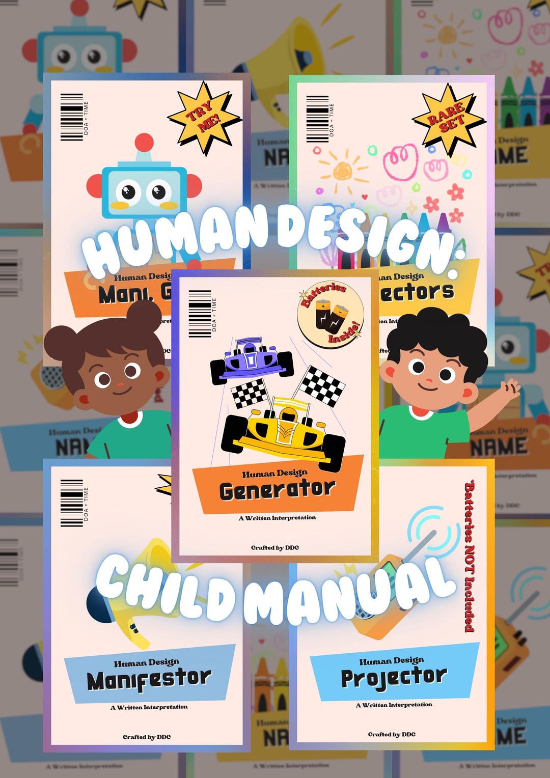 Human Design: Child Manual - Etsy