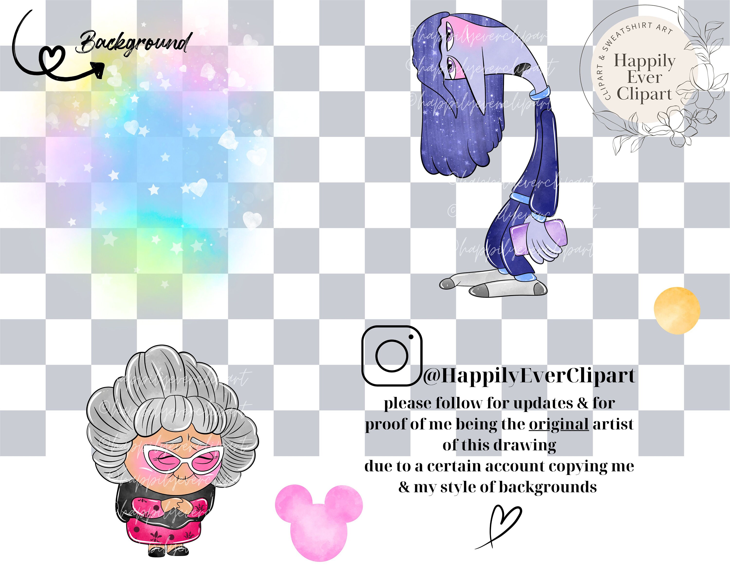 Watercolour Inside Out 2 Clipart / Inside Out 2 Digital Download ...