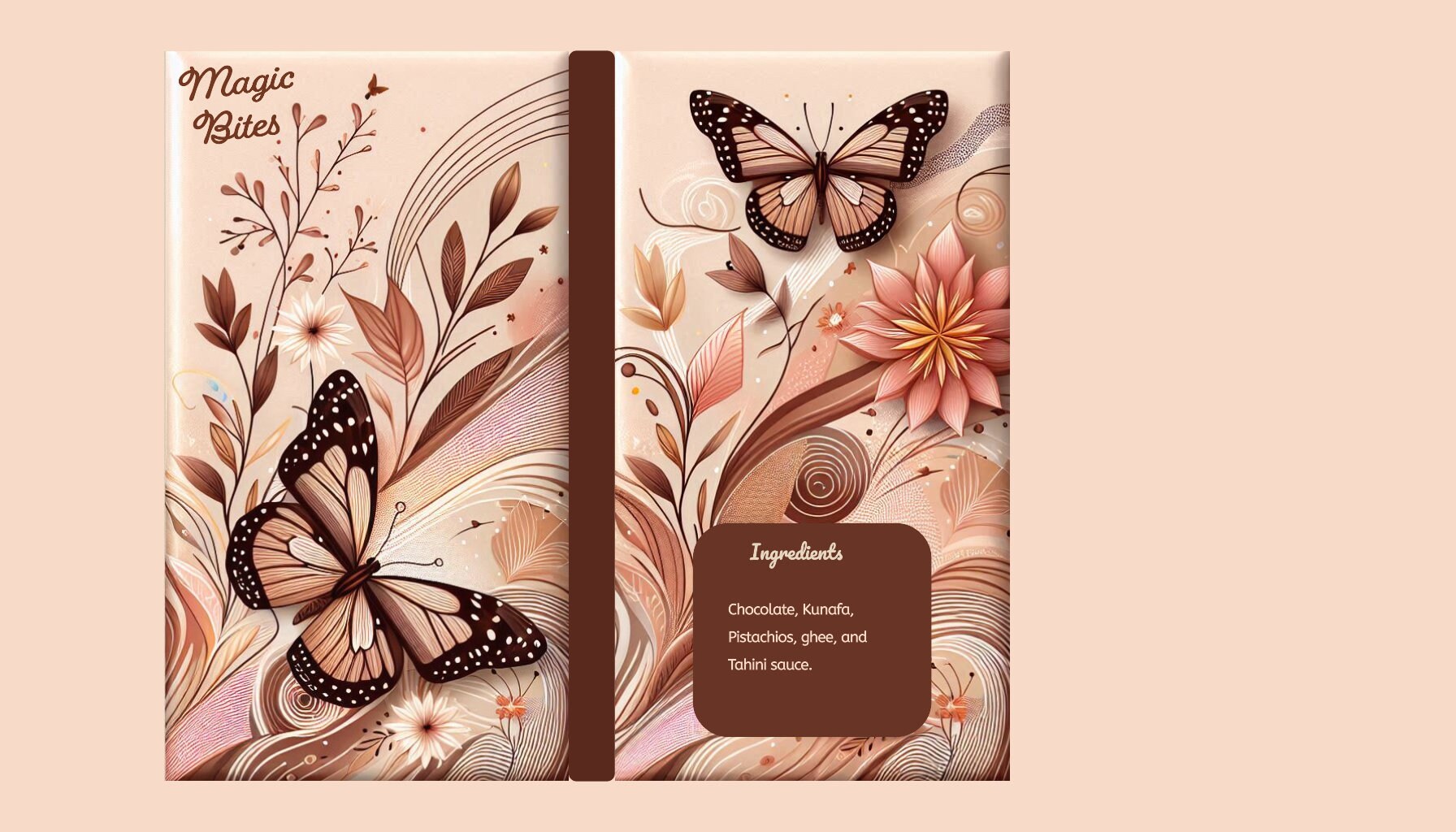 Delicious Kunafa Chocolate Inspired by Dubai's Fix Kunafa Chocolate. - Etsy