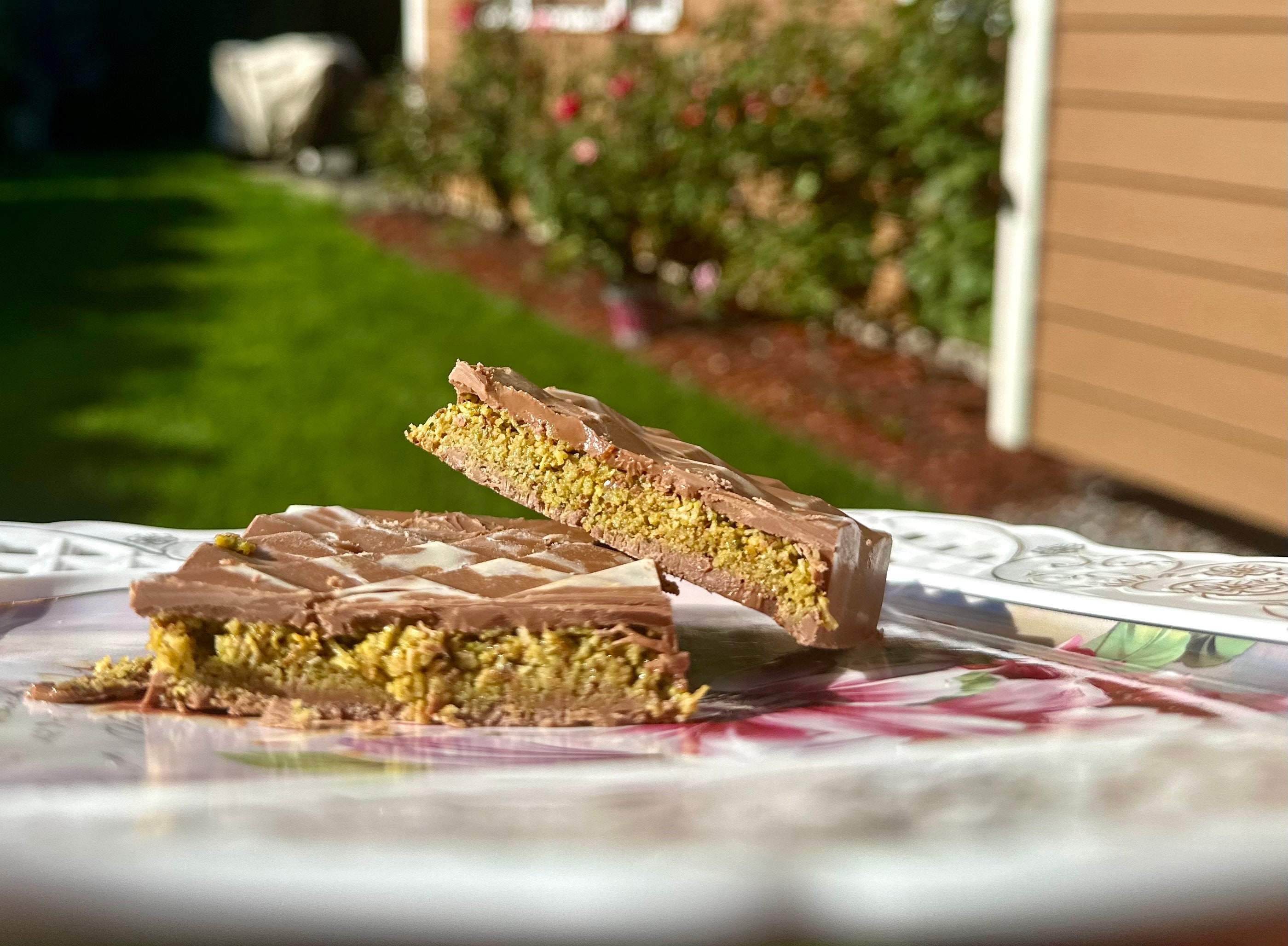 Delicious Kunafa Chocolate Inspired by Dubai's Fix Kunafa Chocolate. - Etsy