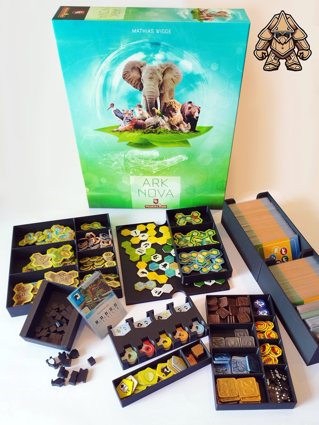 Ark Nova Insert Organizer W/ Marine Worlds - Etsy