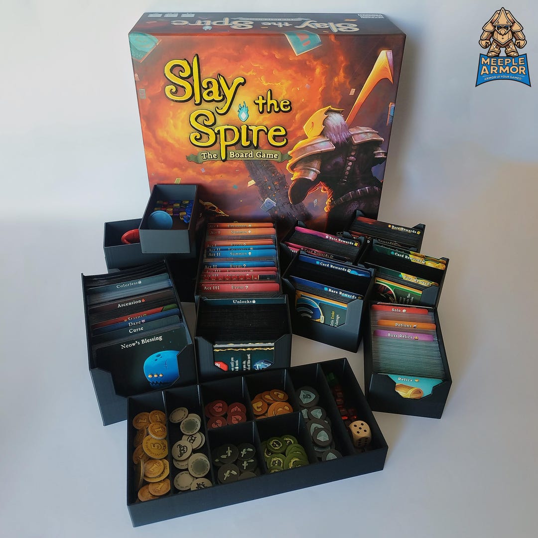 Slay the Spire Boardgame Insert/organizer - Etsy