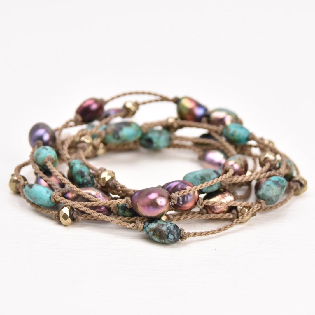 Velvet Rope WRAP Stack ~ 3 WRAPS, Rock Them Your Way! Hand-spun ROPE by ...