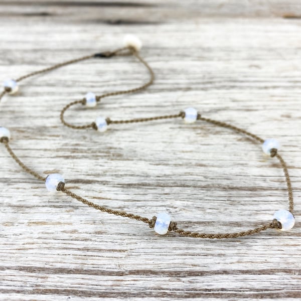 Knot Rope Necklace - Etsy