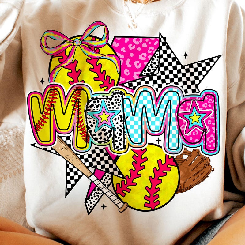 Softball Svg Preppy - Etsy