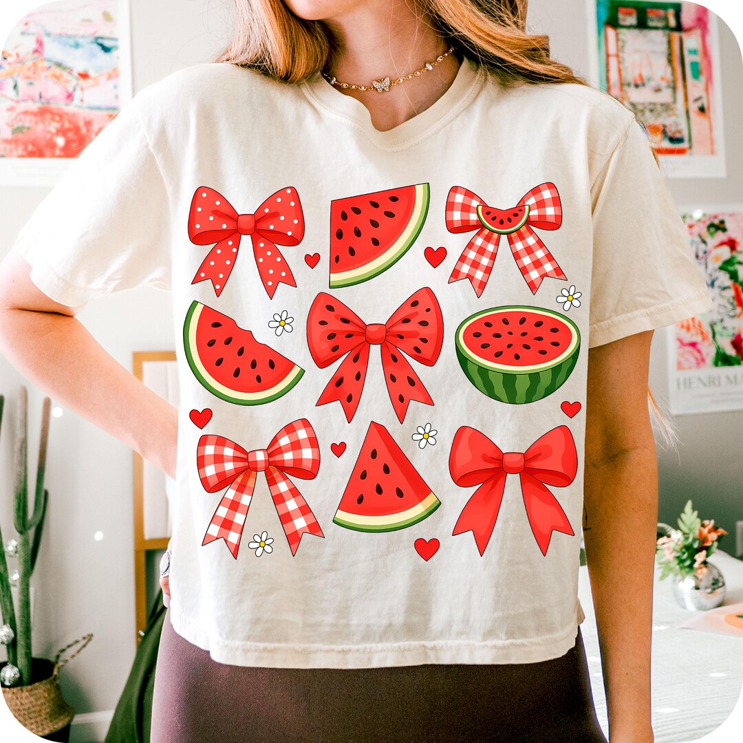 Coquette Watermelon Png, Preppy Mama Watermelon Png, Cute Watermelon ...