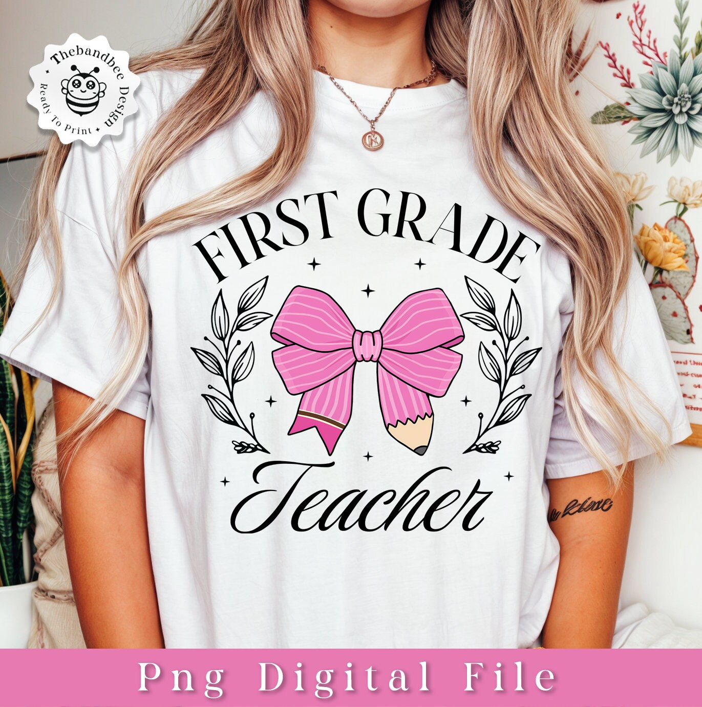 Back to School Bundle PNG, Teacher Coquette Pencil Bundle Png, Coquette ...
