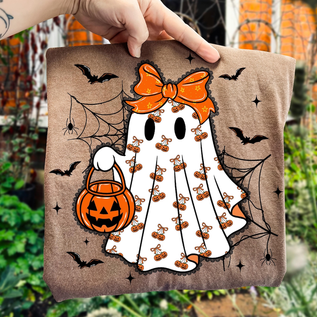 Lace Ghost Coquette PNG, Ghost Halloween Png, Girly Ghost Lacey Ghost ...