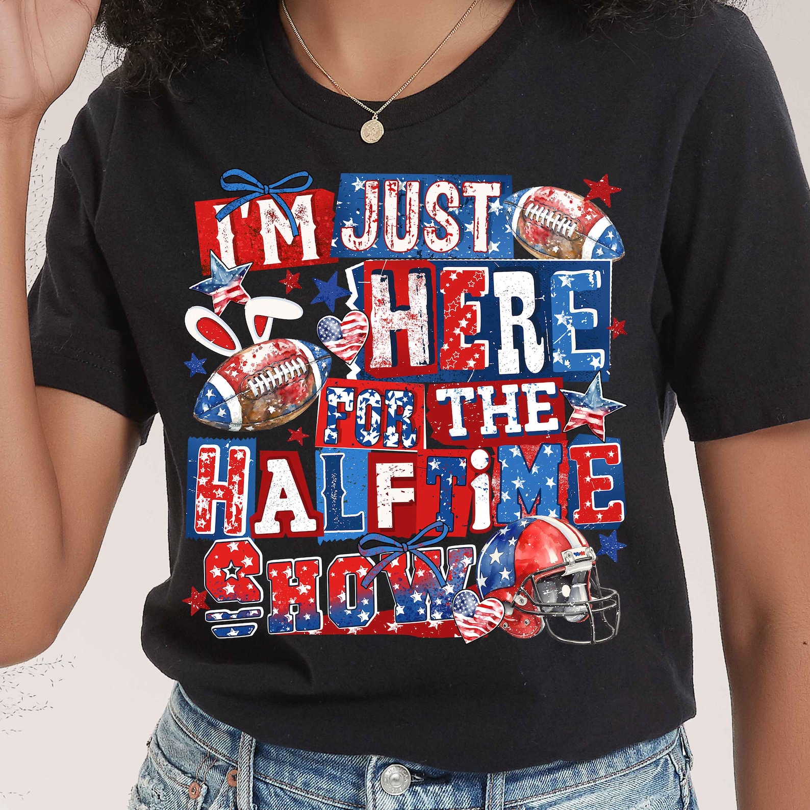 Just Here for the Halftime Show PNG, Trendy Football Retro PNG, Funny ...