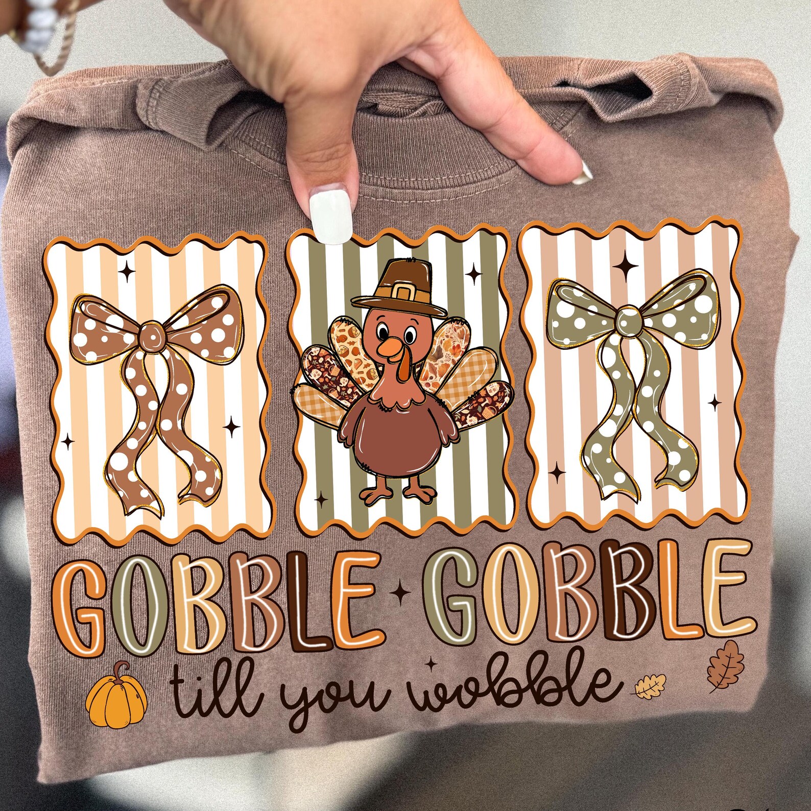 Preppy Thanksgiving Gobble PNG, Floral Turkey PNG, Thanksgiving Turkey ...