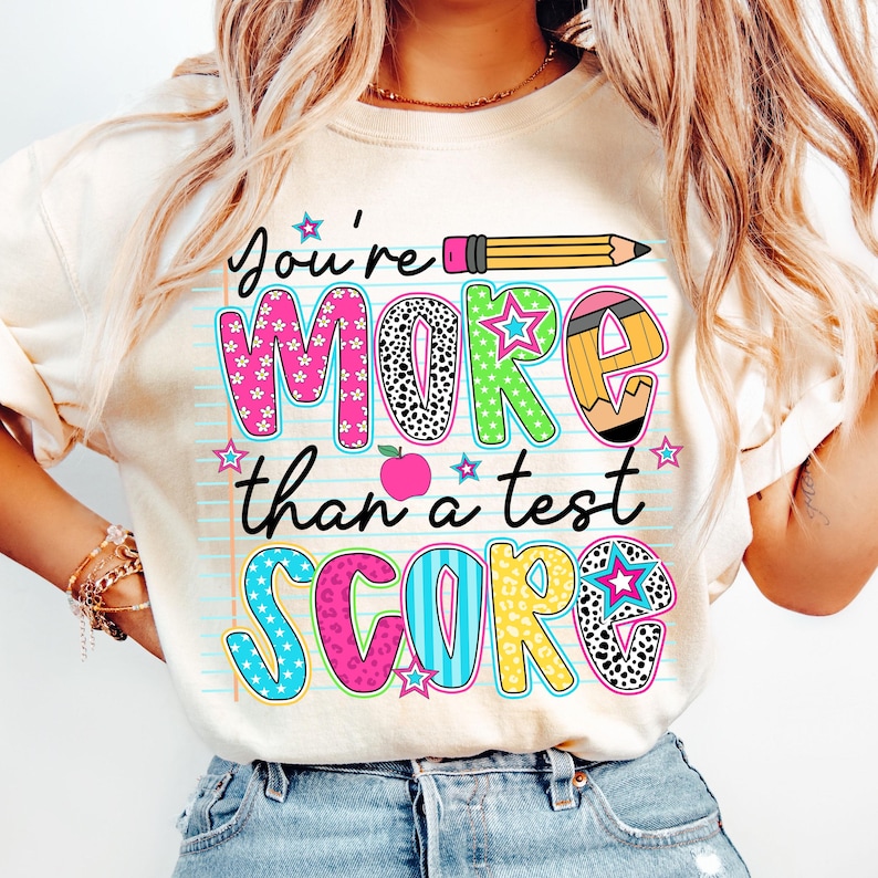 You're More Than a Test Score Png, Don't Stress Do Your Best Png ...