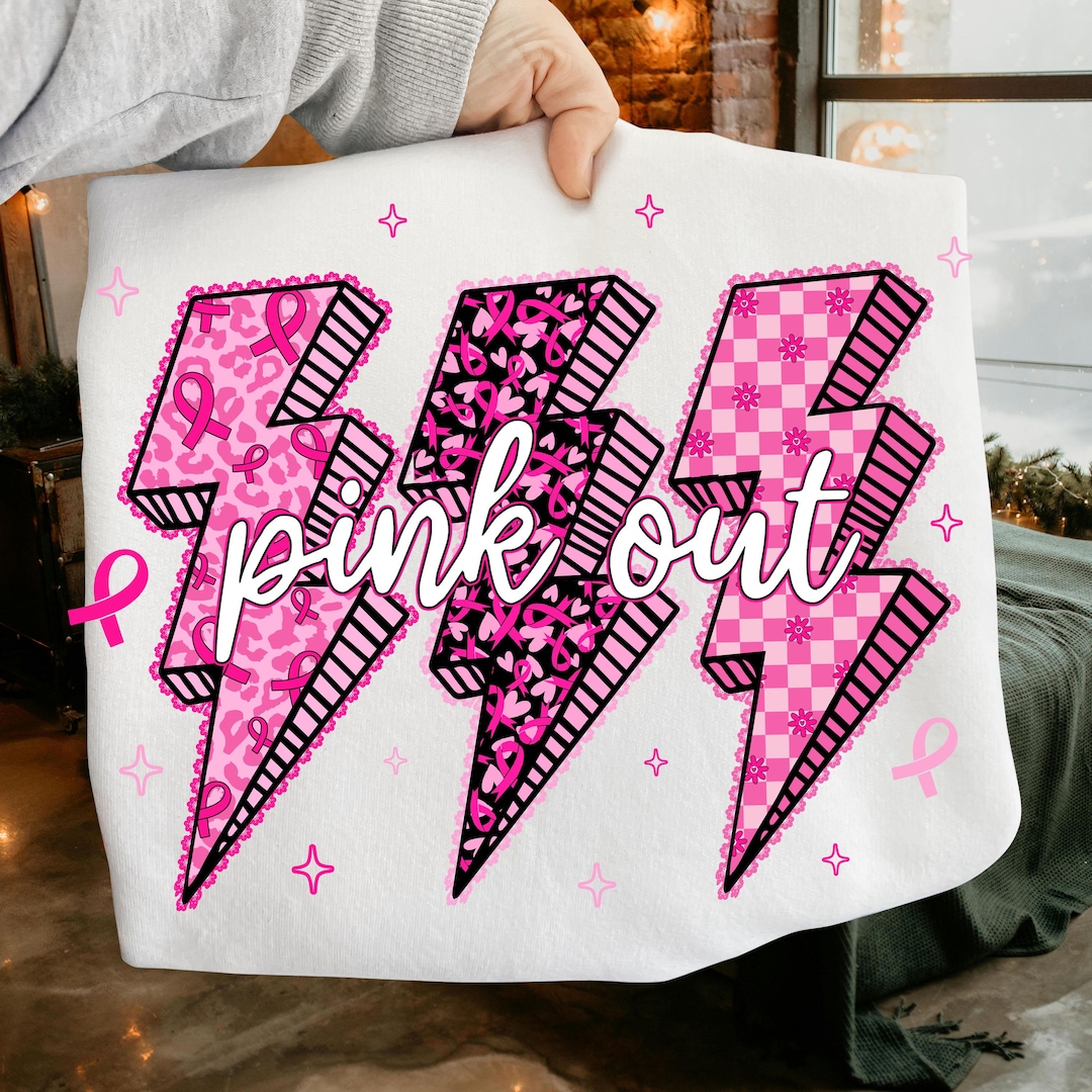 Pink Out Png, Breast Cancer Awareness Png, Pink Ribbon Breast Cancer ...