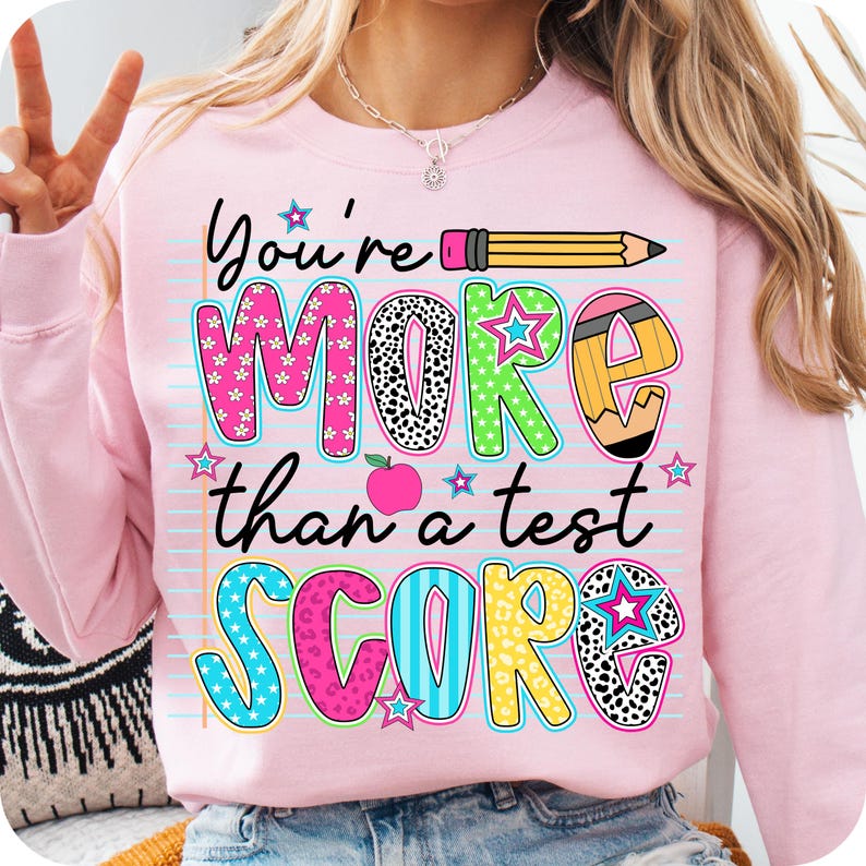You're More Than a Test Score Png, Don't Stress Do Your Best Png ...