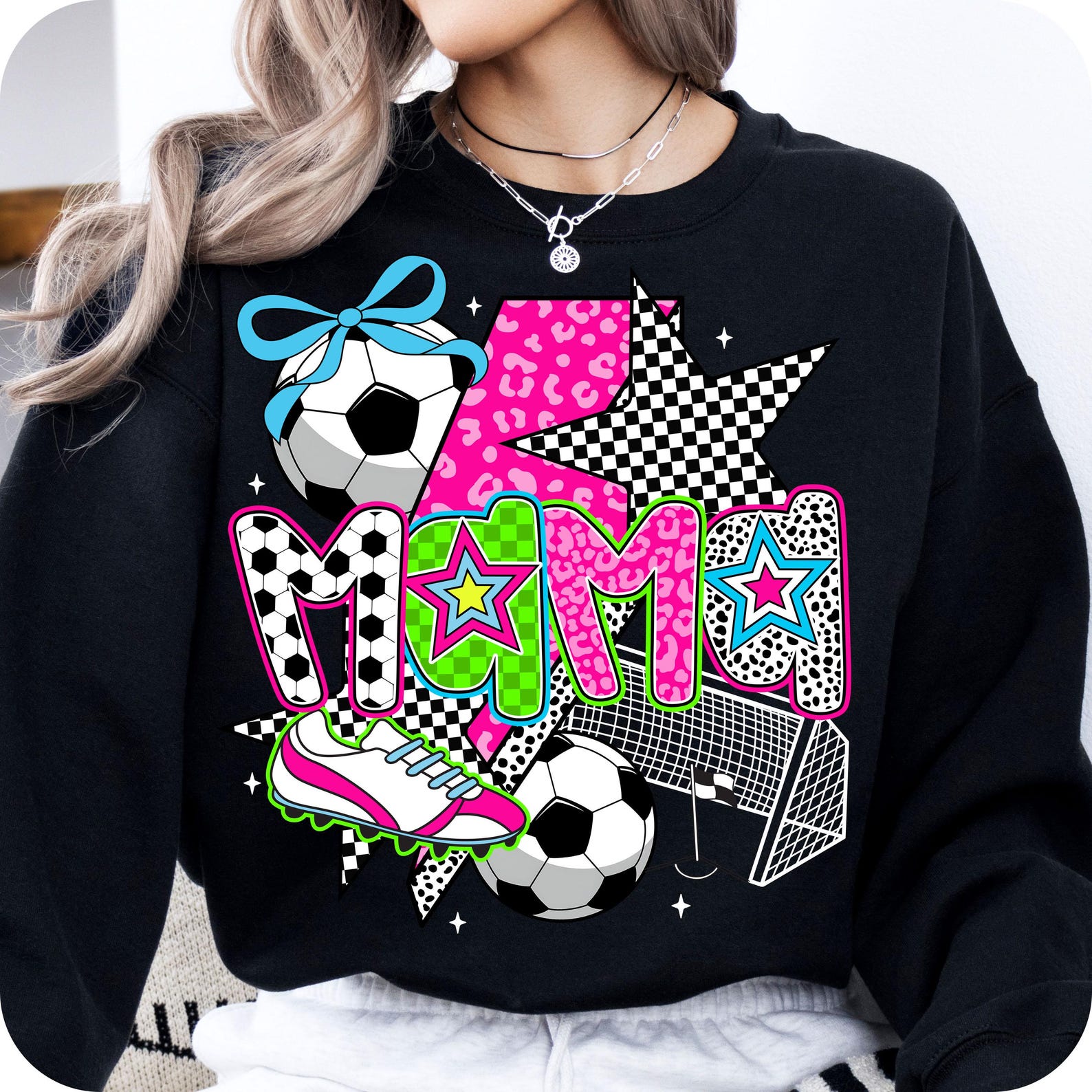 Preppy Soccer Mama Png, Soccer Png, Soccer Brushstroke Png, Soccer ...