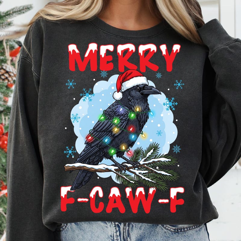 Funny Christmas Bird Png - Etsy