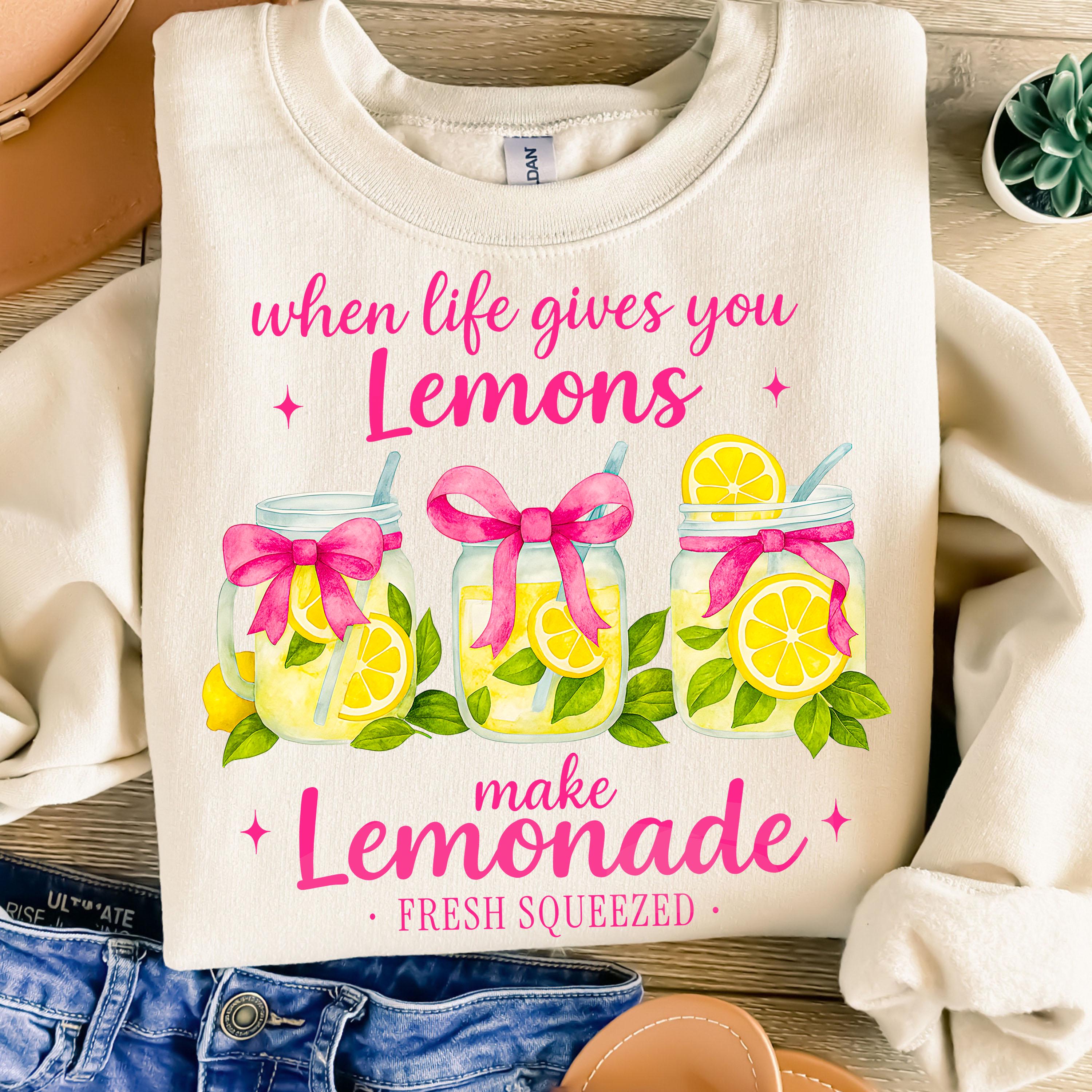When Life Gives You Lemons Png, Lemons Png Sublimation, Lemonade Png ...