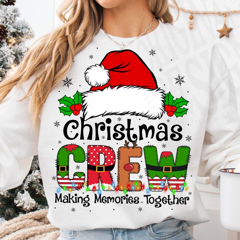 Office Christmas Crew Svg - Etsy