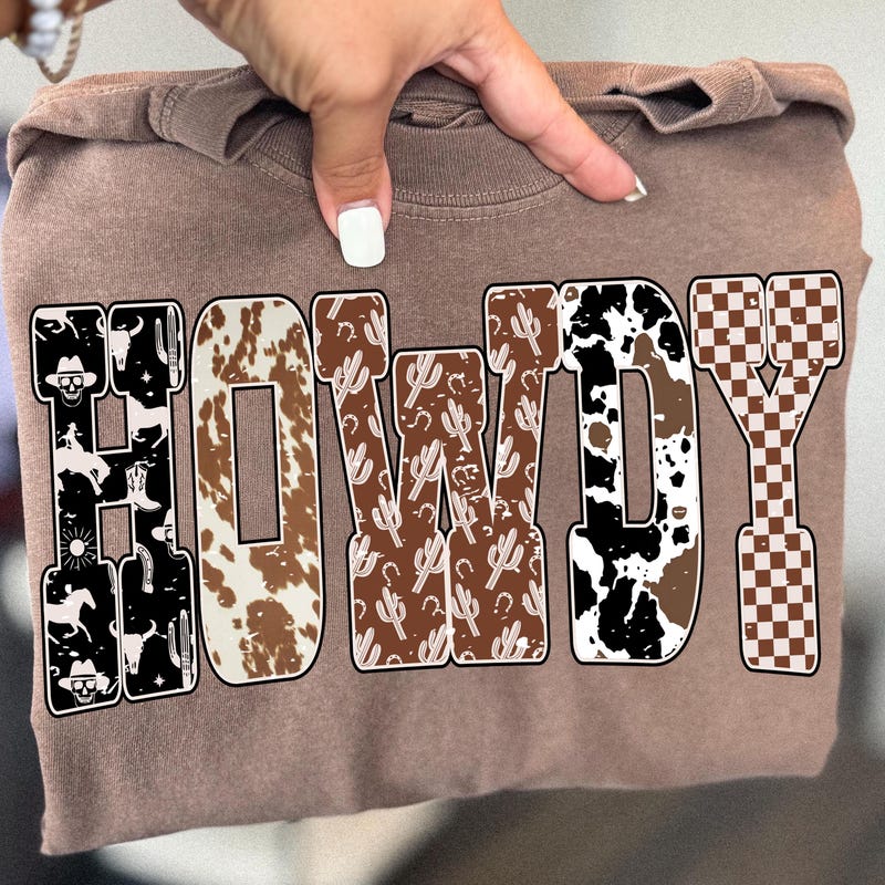 Checkered Western Decor - Etsy