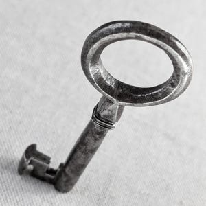 Small Antique Spanish Key With Circular Bow, Likely 18th Century - Etsy