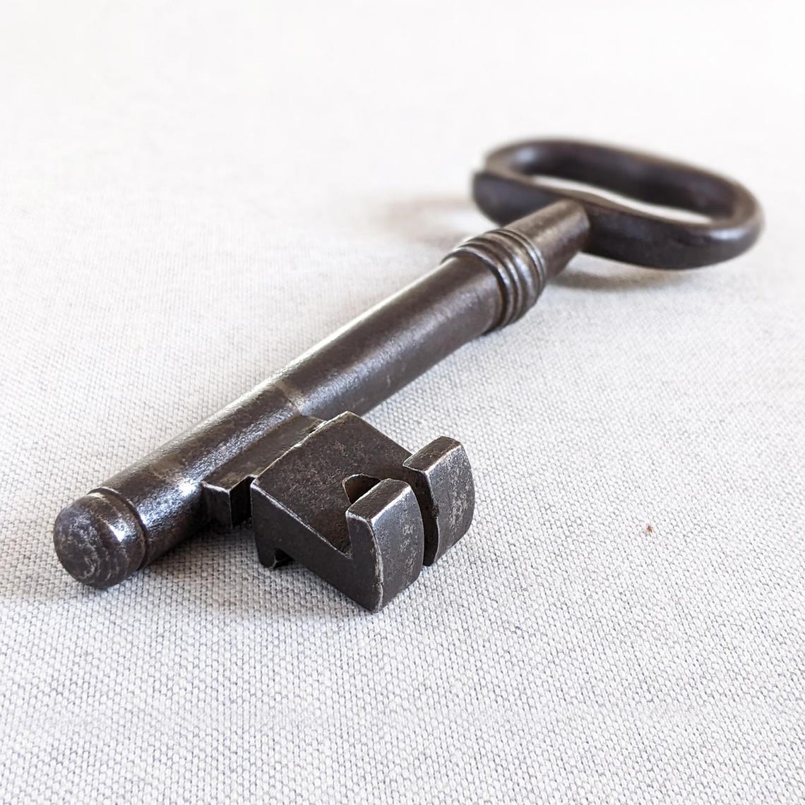 Large Antique Key Big Skeleton Key From 19th Century Victorian Era Old ...